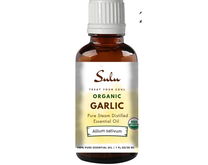 Garlic Pure & Natural Essential Oil Allium Sativum by Bangota 5ml to ...