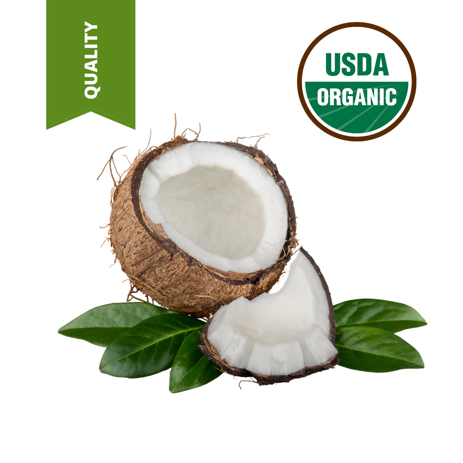 Coconut Oil Label Design