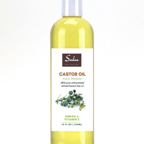 32 Oz Organic Castor Oil 100 Pure Cold Pressed Etsy