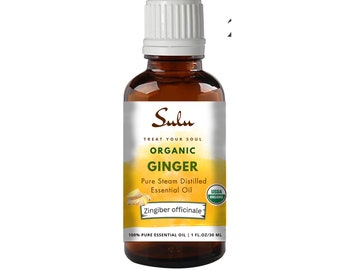 Pure Ginger Oil 5ml Grandma's Home 100% Organic, Pure and Natural ...