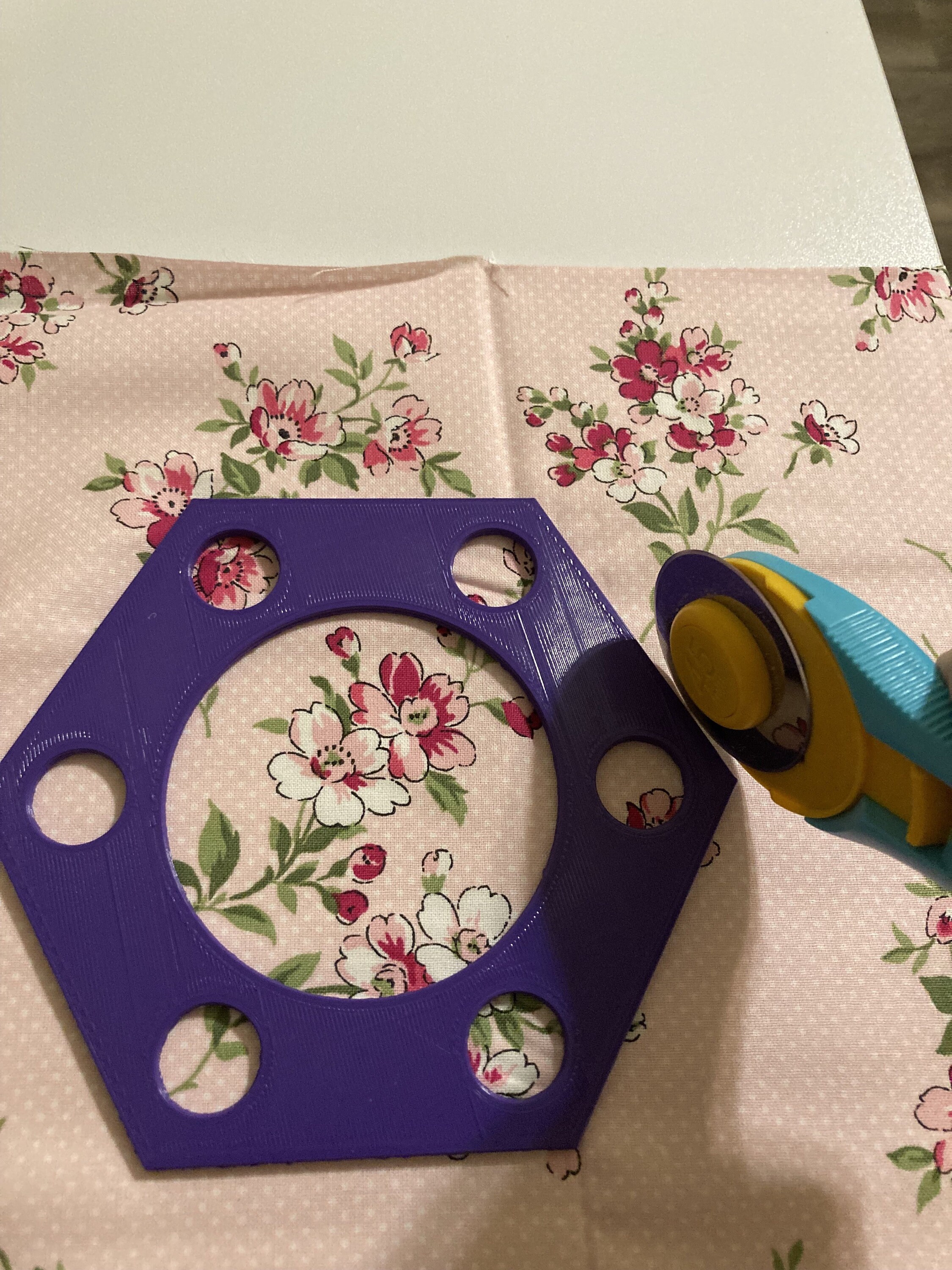 Large Hexagon Quilt Template Hexagon Quilt Template Quilt as - Etsy