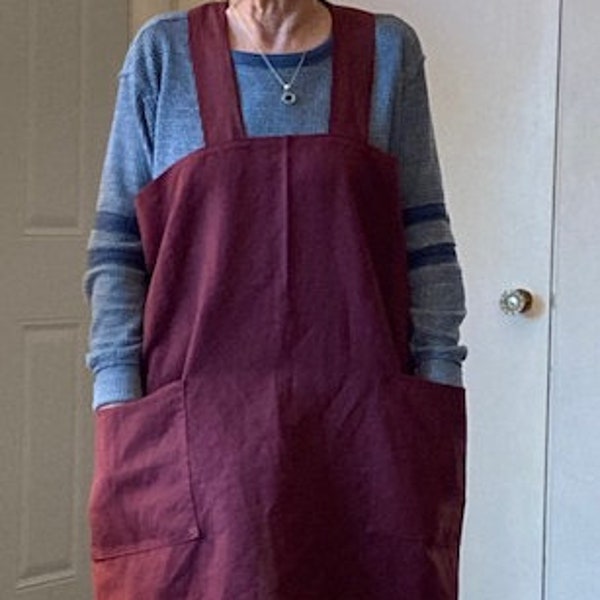 Cross Back Apron - Etsy