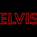 Elvis in Lights Sticker Elvis Name in Lights Sticker Elvis 1968 ...