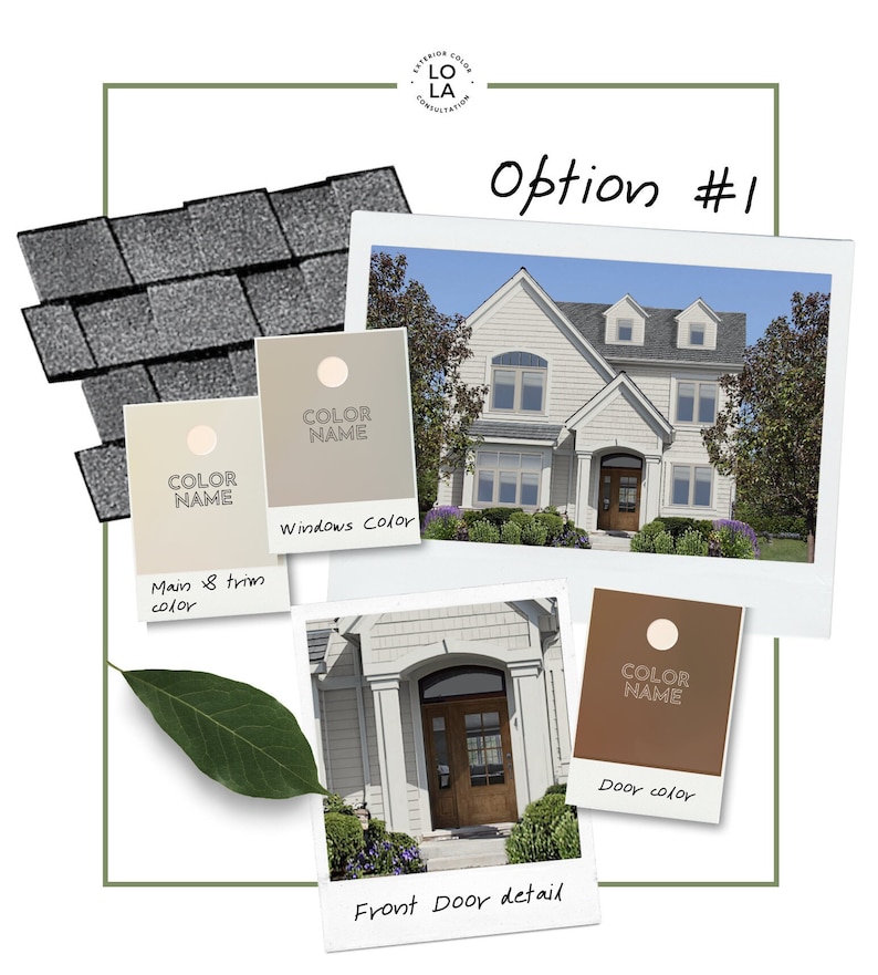 BEIGE Exterior House Paint Ideas - Color Combinations -custom House ...