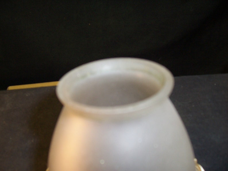 Vintage Heavy Art Deco Glass Bell Shaped Lighting Fixture - Etsy