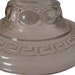 Antique EAPG Pattern Glass Oil Lamp Roman Greek Key Pattern on Base ...