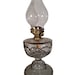 Antique EAPG Pattern Glass Oil Lamp Roman Greek Key Pattern on Base ...