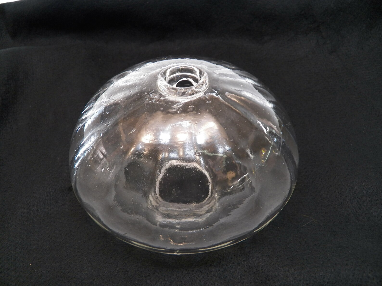 Vintage Clear Pressed Glass Table or Floor Lamp Spacer or | Etsy