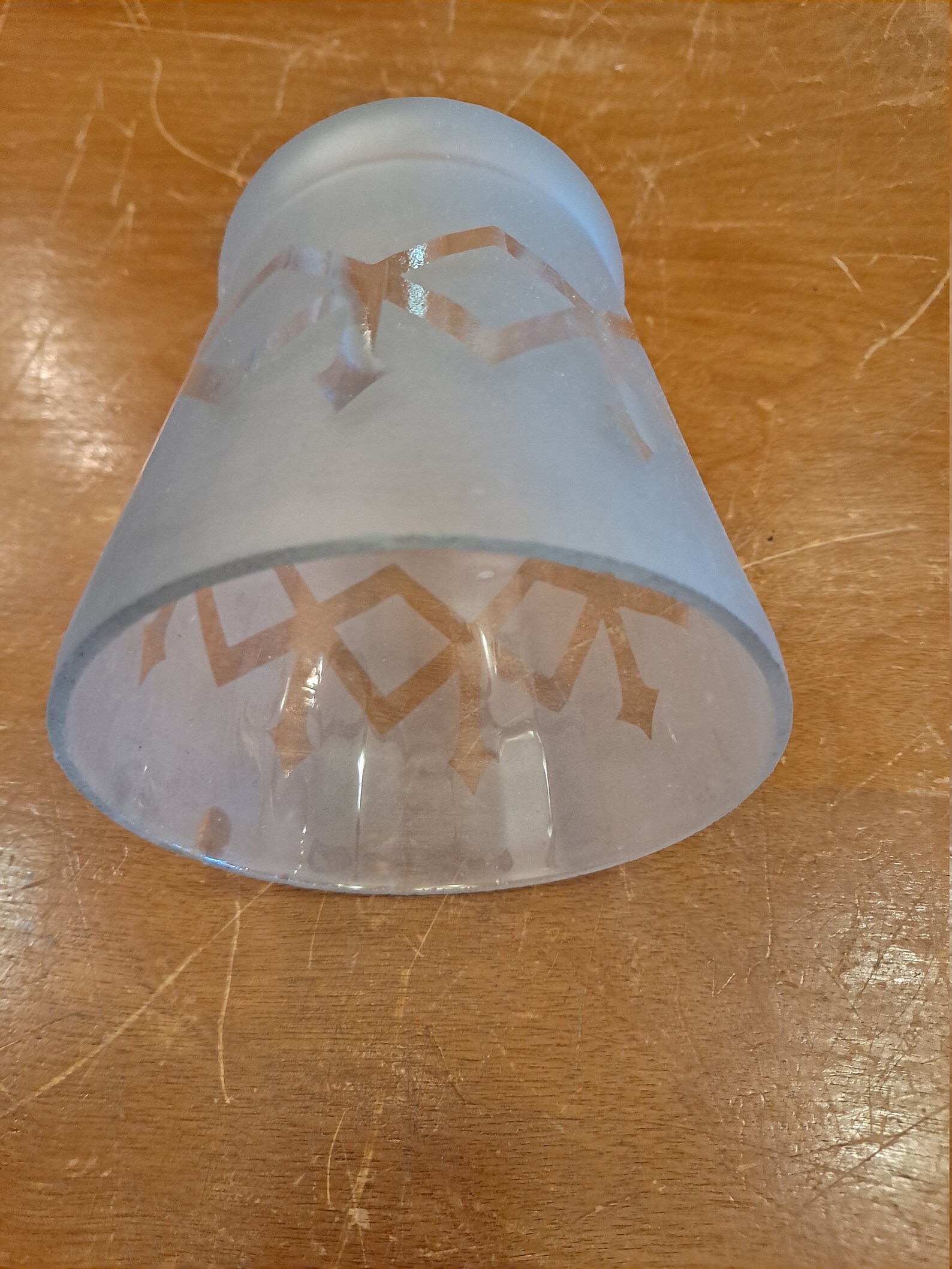 Antique Outside Frosted Glass Shoulder Bell 2 1/4 Inch L - Etsy