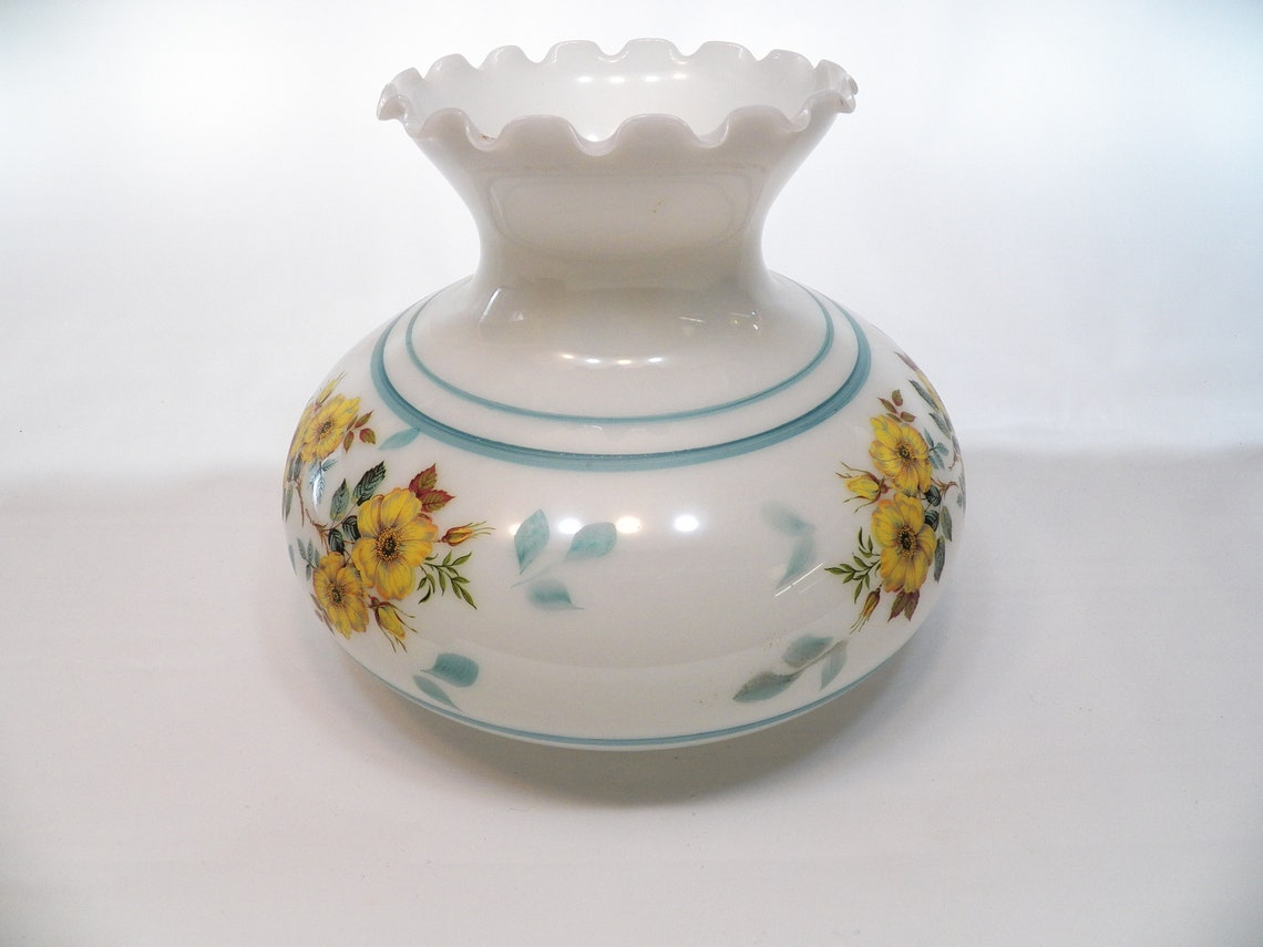 Vintage Parlor Lamp Half Dome Shape Gone With the Wind Shade - Etsy