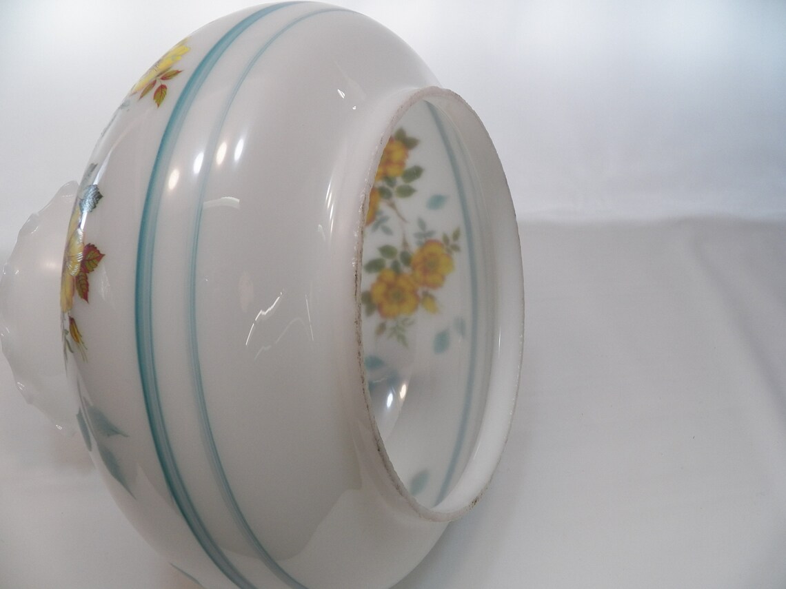 Vintage Parlor Lamp Half Dome Shape Gone With the Wind Shade - Etsy