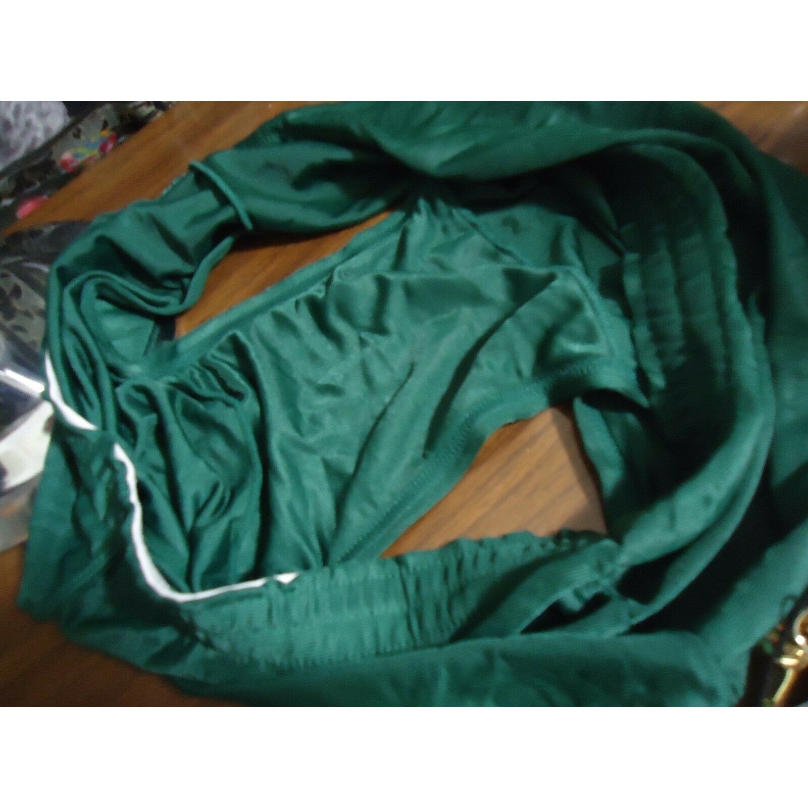 NOS Vtg Dark Hunter Green Nylon Tricot Jockey Briefs Underwear L 36 38 ...