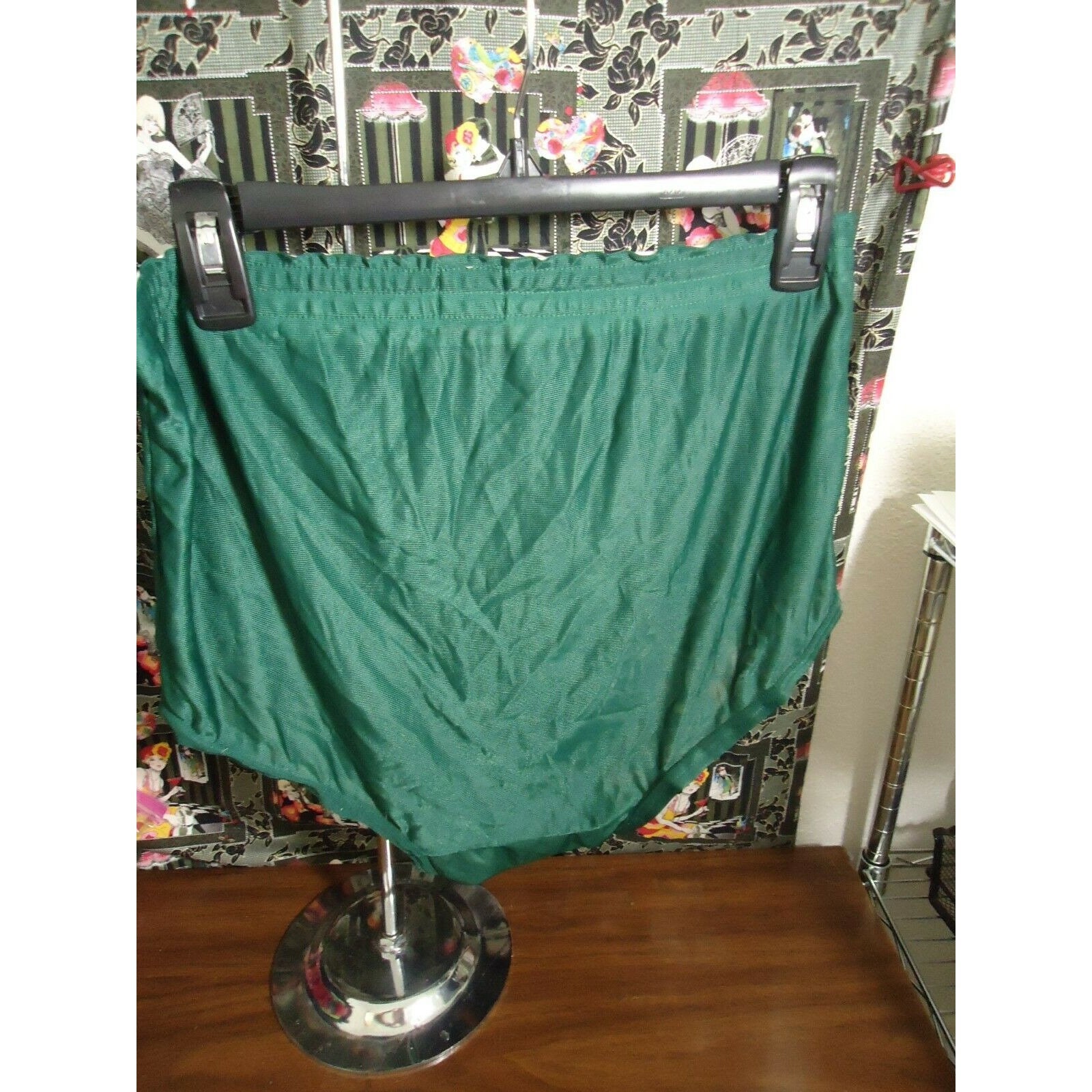 NOS Vtg Dark Hunter Green Nylon Tricot Jockey Briefs Underwear L 36 38 ...