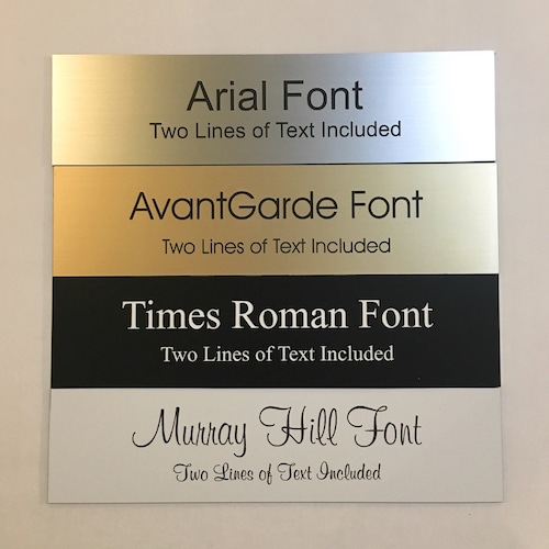 8 X 2 Custom Engraved Wall Name Plate Office - Etsy