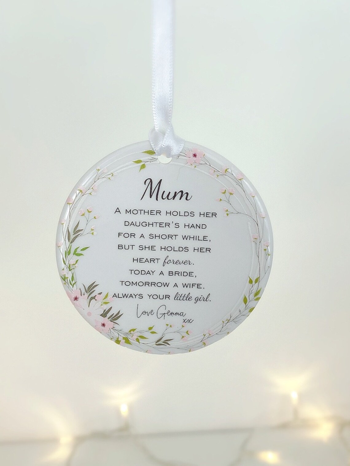 Mother of the Bride Wedding Gift Personalised MOTB Gift | Etsy
