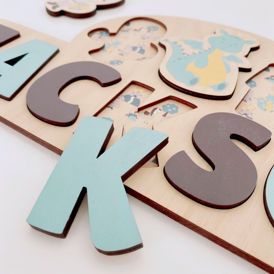 Wooden Name Puzzle Jigsaw Puzzle Personalised Wooden - Etsy UK