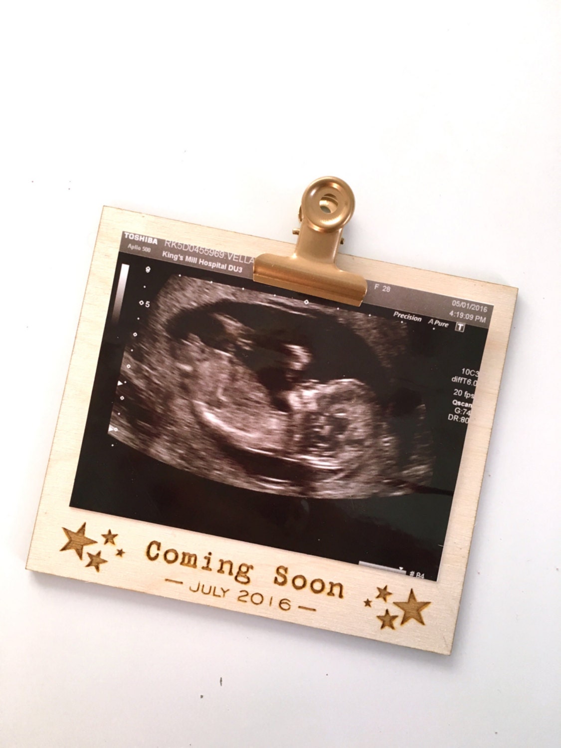 Pregnancy Announcement Sign Scan Holder Sign Scan Holder - Etsy Canada