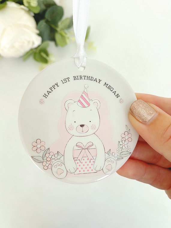 Personalised First Birthday Gift Baby's Birthday Keepsake - Etsy