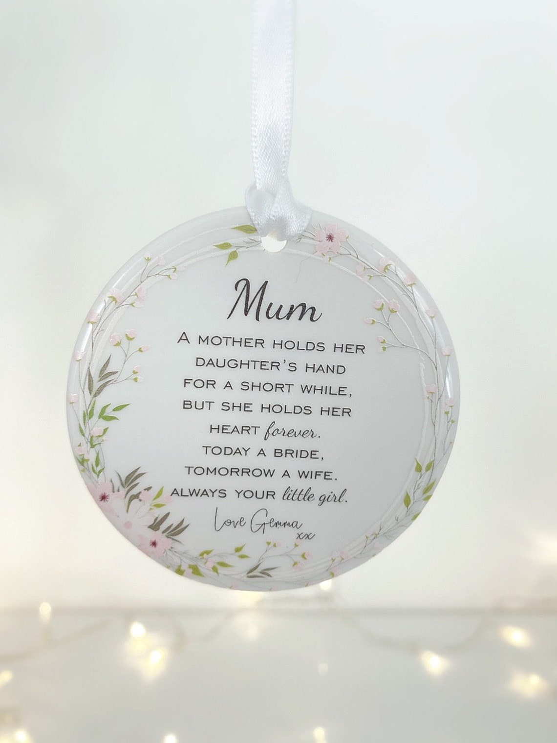 Mother of the Bride Wedding Gift Personalised MOTB Gift | Etsy