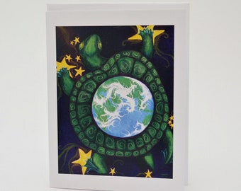 Mother Earth Turtle - Etsy