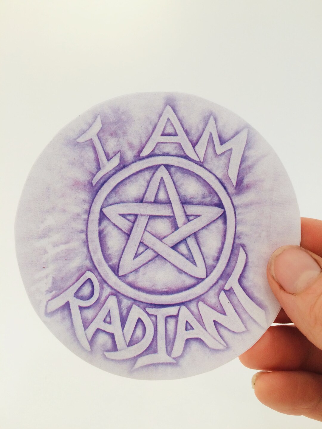 8th Chakra Sticker, Aura Sticker, Sticker for Manifesting, Affirmation ...