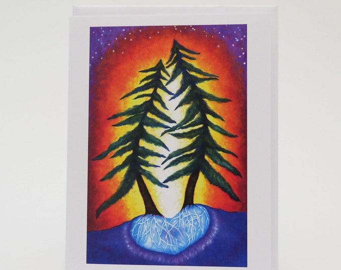Mother Earth Father Sky Art Print Wedding Gift Love Mandala - Etsy