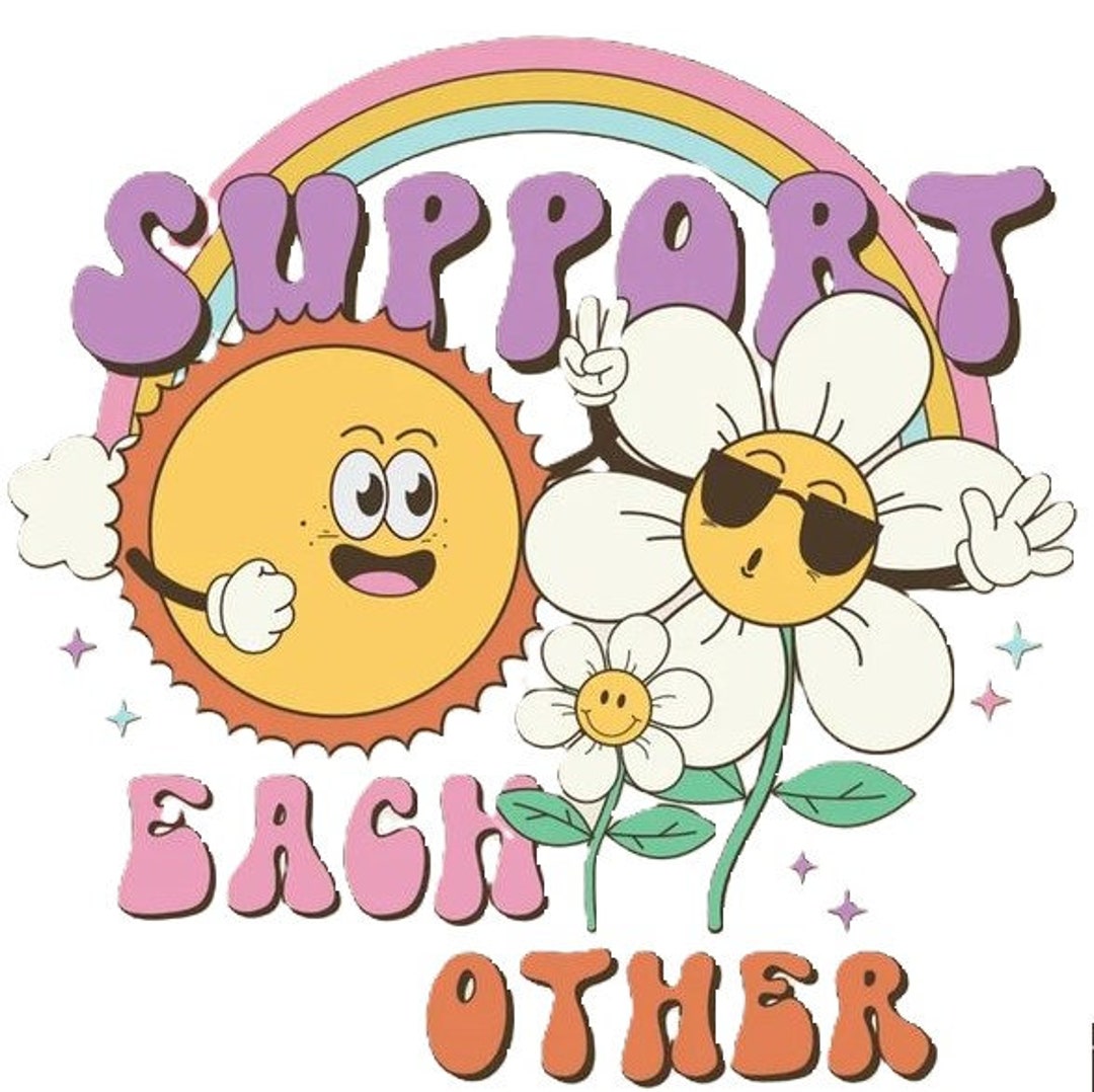 Support Each Other PNG - Etsy