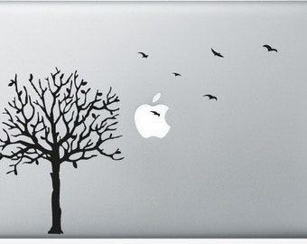 Apple tree decal | Etsy