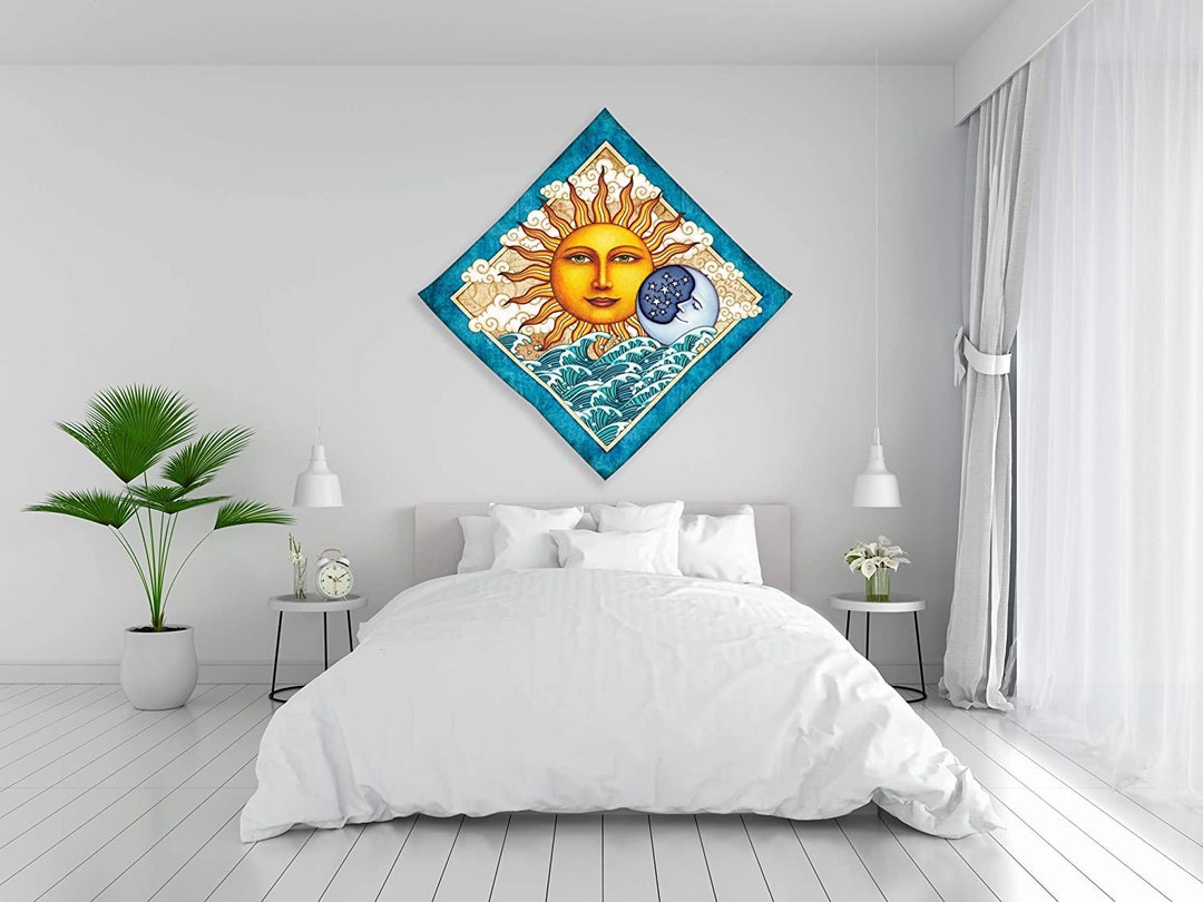 Ocean Sunrise Diamond Tapestry by Artist Dan Morris Soft - Etsy