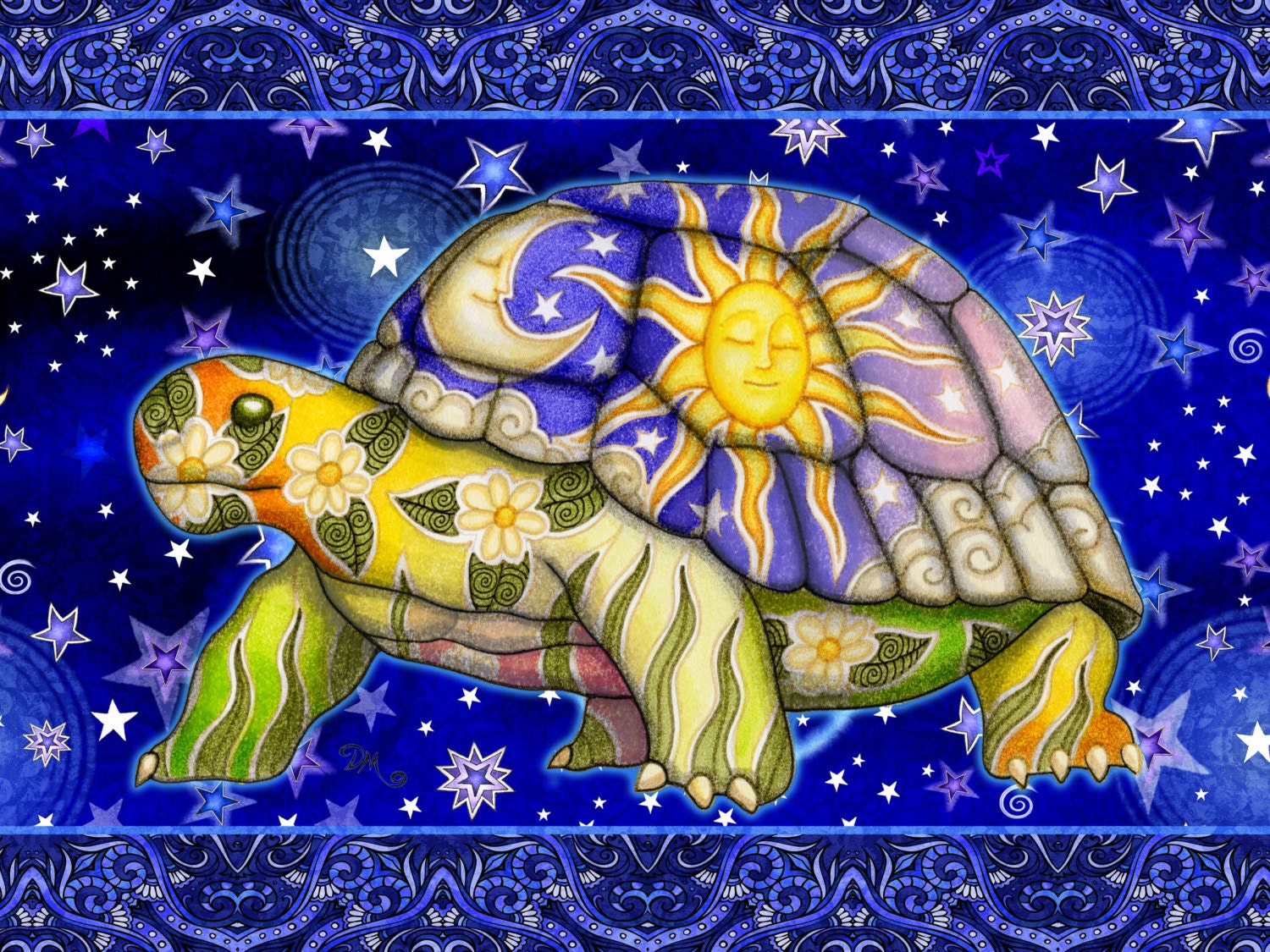 Native American Turtle Earth