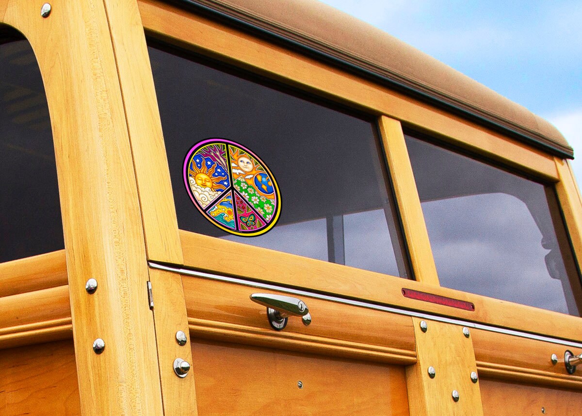 Dan Morris Peace Sign Decal by Dan Morris Perfect for Any | Etsy