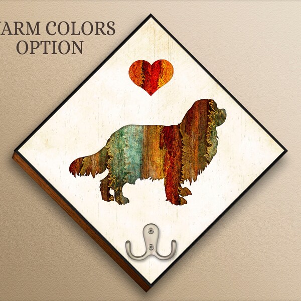 Cavalier King Charles Spaniel Leash Holder - Etsy