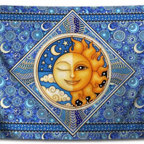 Ocean Sunrise Tapestry Wall Hanging by Artist Dan Morris Sun - Etsy