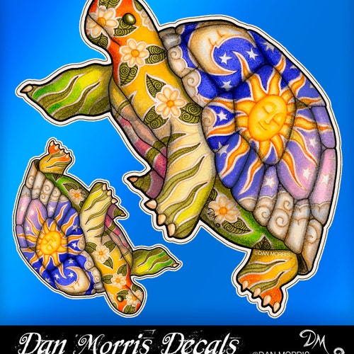 Dan Morris Peace Sign Decal by Dan Morris Perfect for Any | Etsy