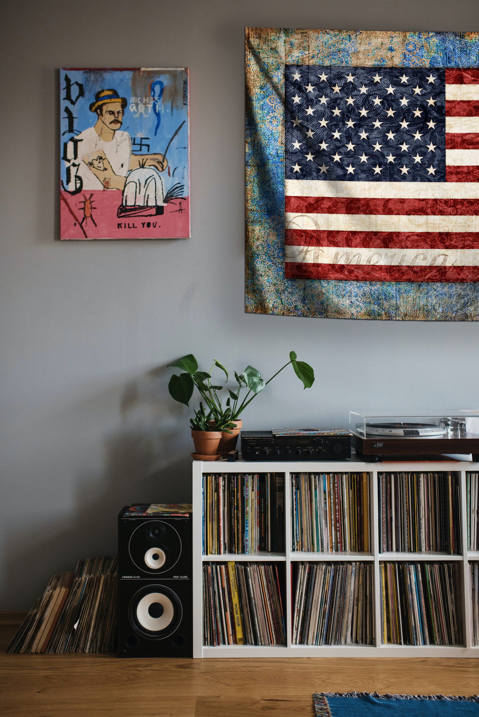 US Flag Tapestry Old Glory Tapestry blue Wall Hanging - Etsy