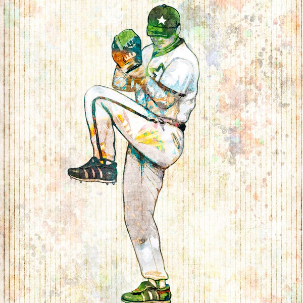 Baseball Art Print - Etsy
