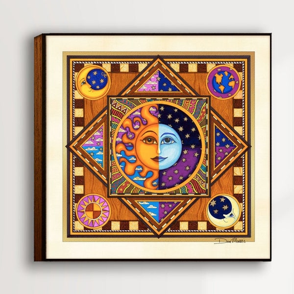 Sun Artwork - Etsy