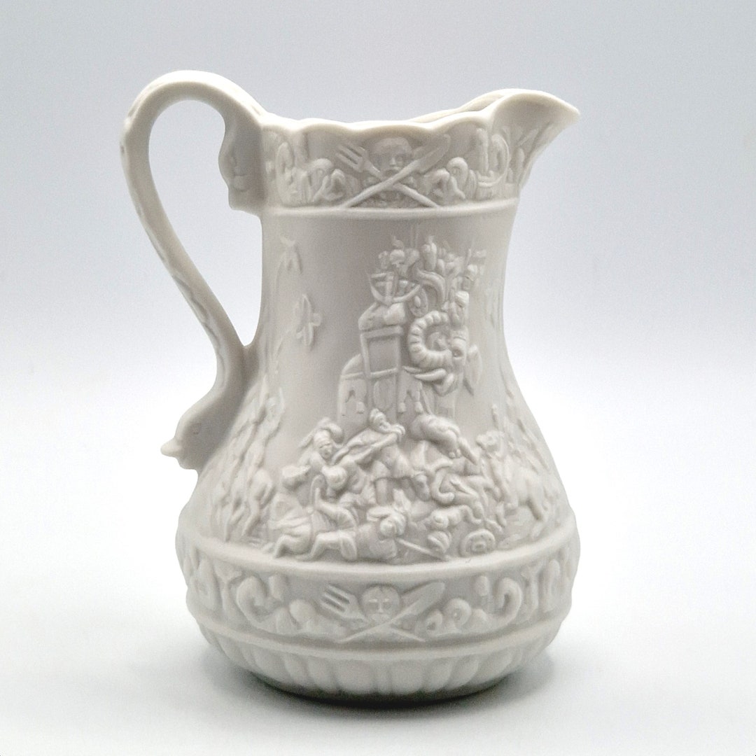 Portmeirion Pottery Parian Jug British Heritage Collection Hannibal ...