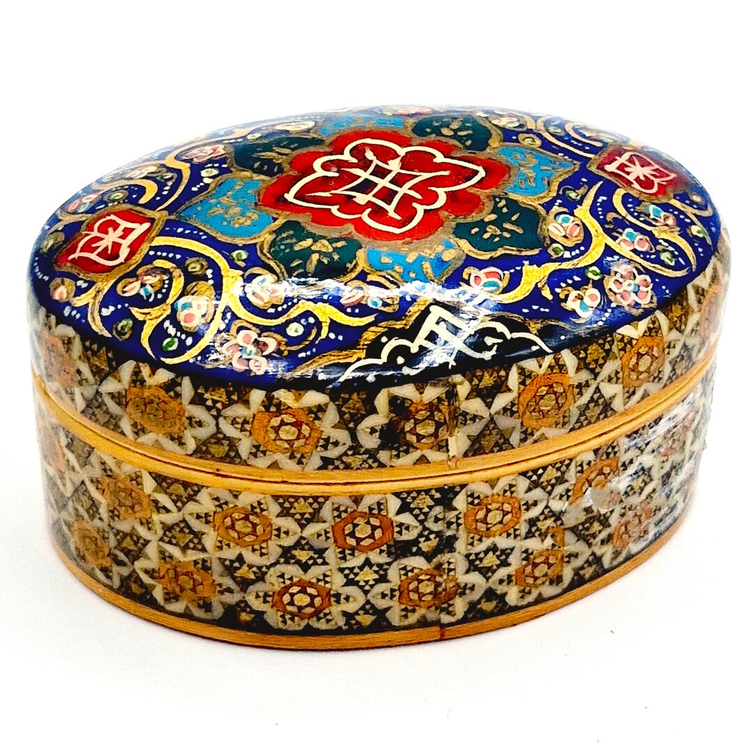 Mosaic Keepsake Box Morocco Parquetry North African - Etsy UK