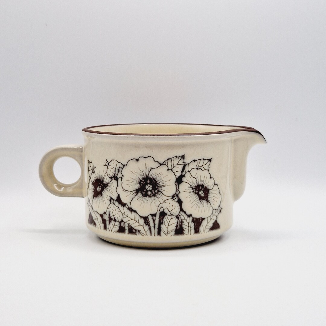 Hornsea Pottery Gravy Sauce Boat Jug Cornrose Pattern Sara Vardy - Etsy