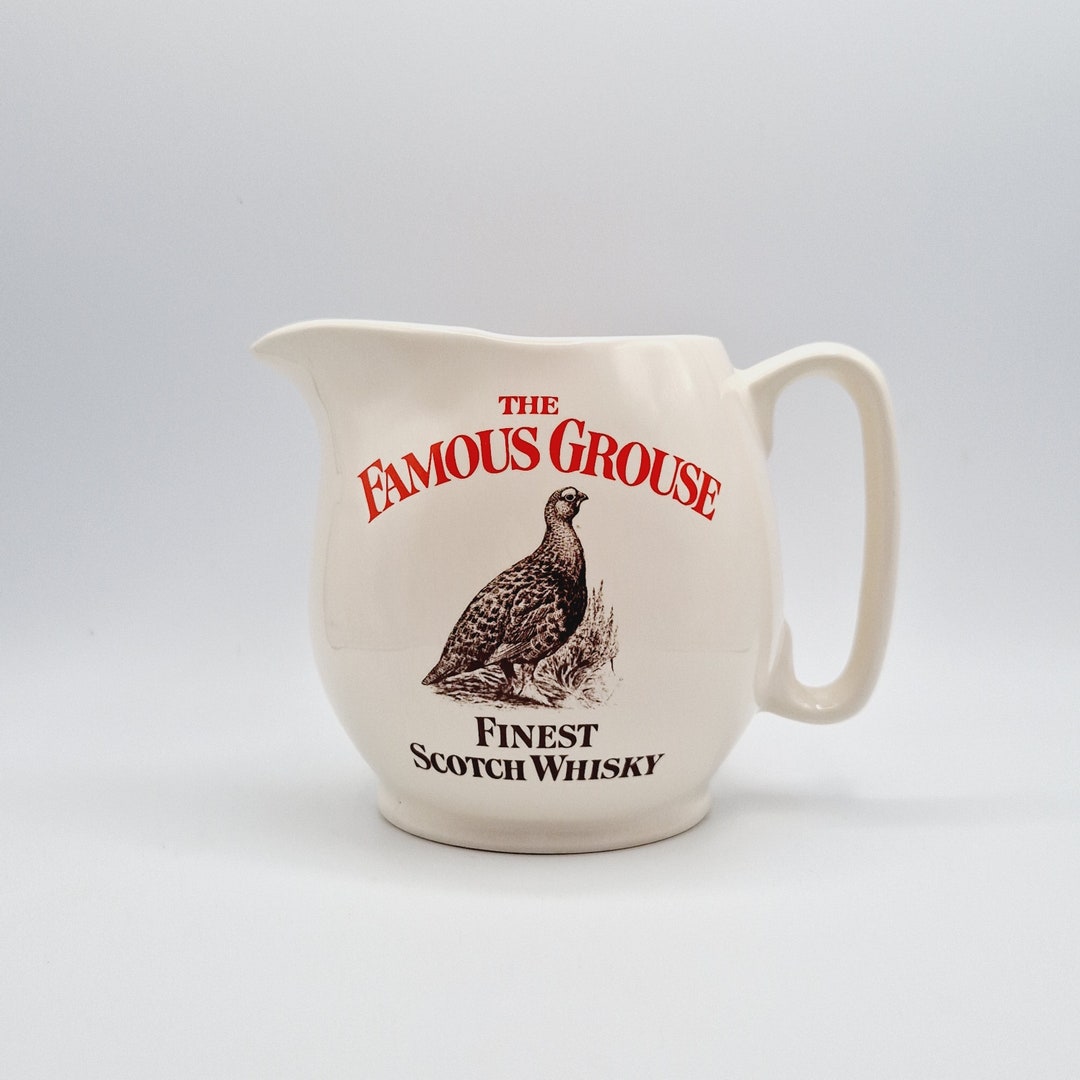 The Famous Grouse Pint Water Jug Wade Vintage Bar Accessories - Etsy