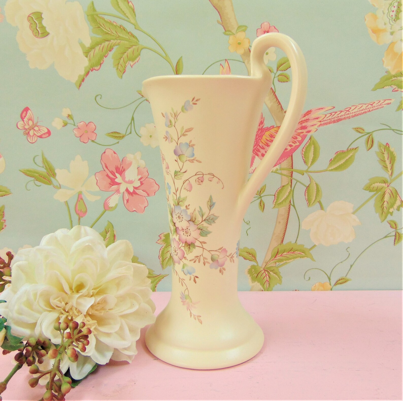 Aldridge Pottery Art Nouveau Tall Jug | Etsy