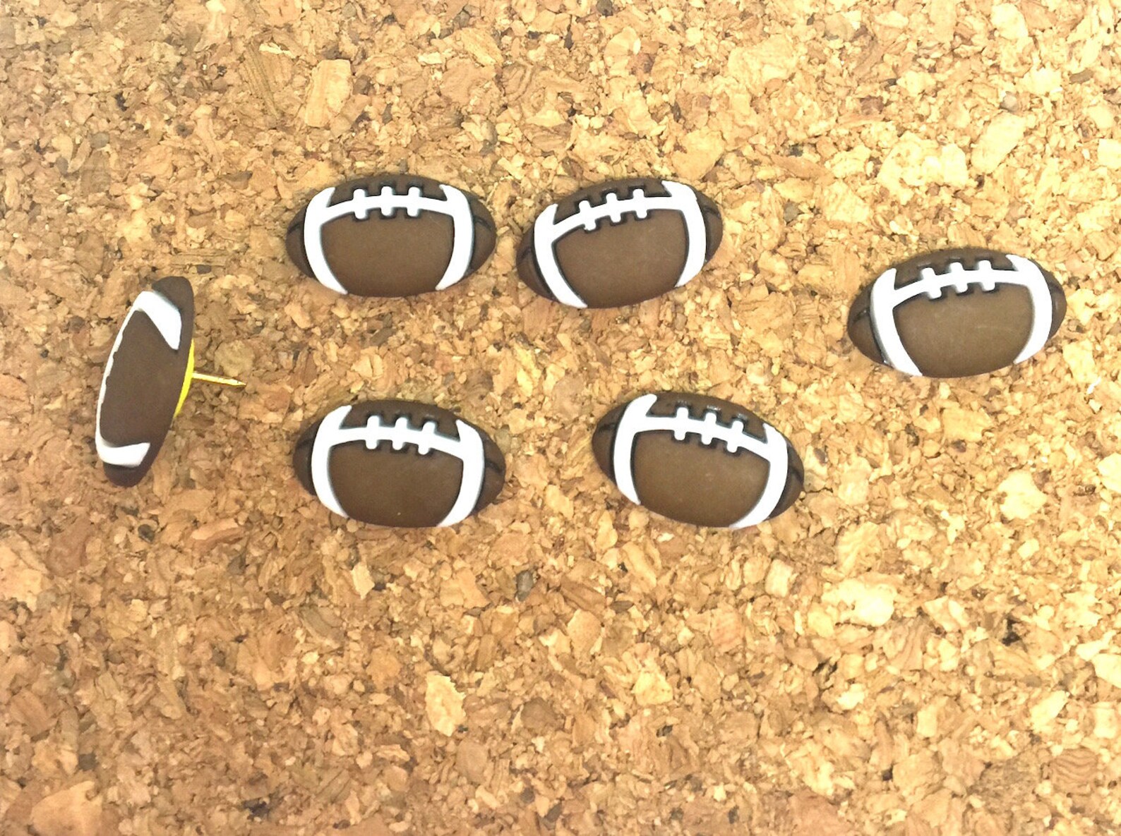 Sports Theme Soccer Baseball Basketball Football Push Pins | Etsy