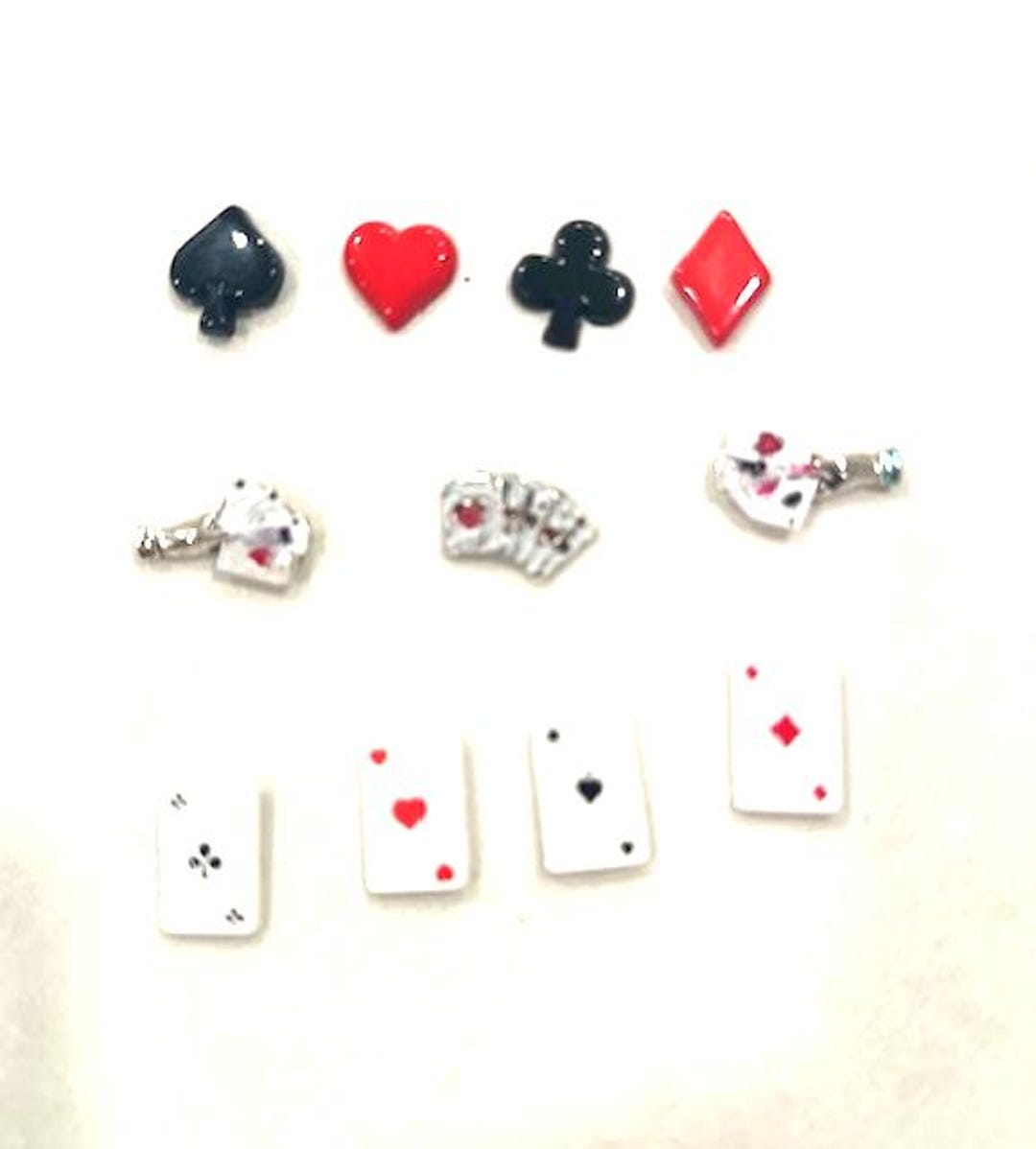 Playing Card Push Pins/thumb Tacks, or Shoe Charms, Cubicle Decor ...