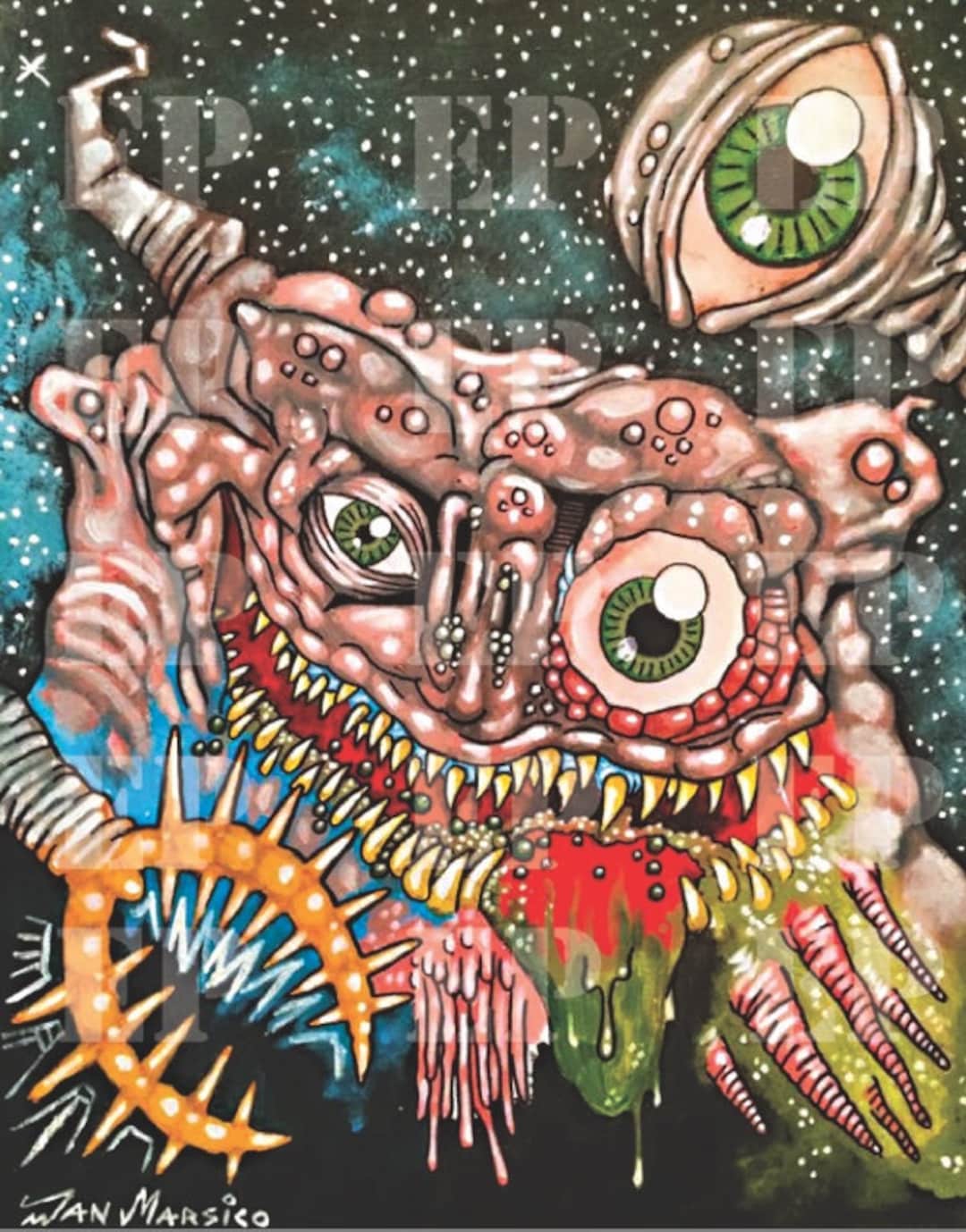 Terror Vision hungry Beast 8x10 Art Print - Etsy