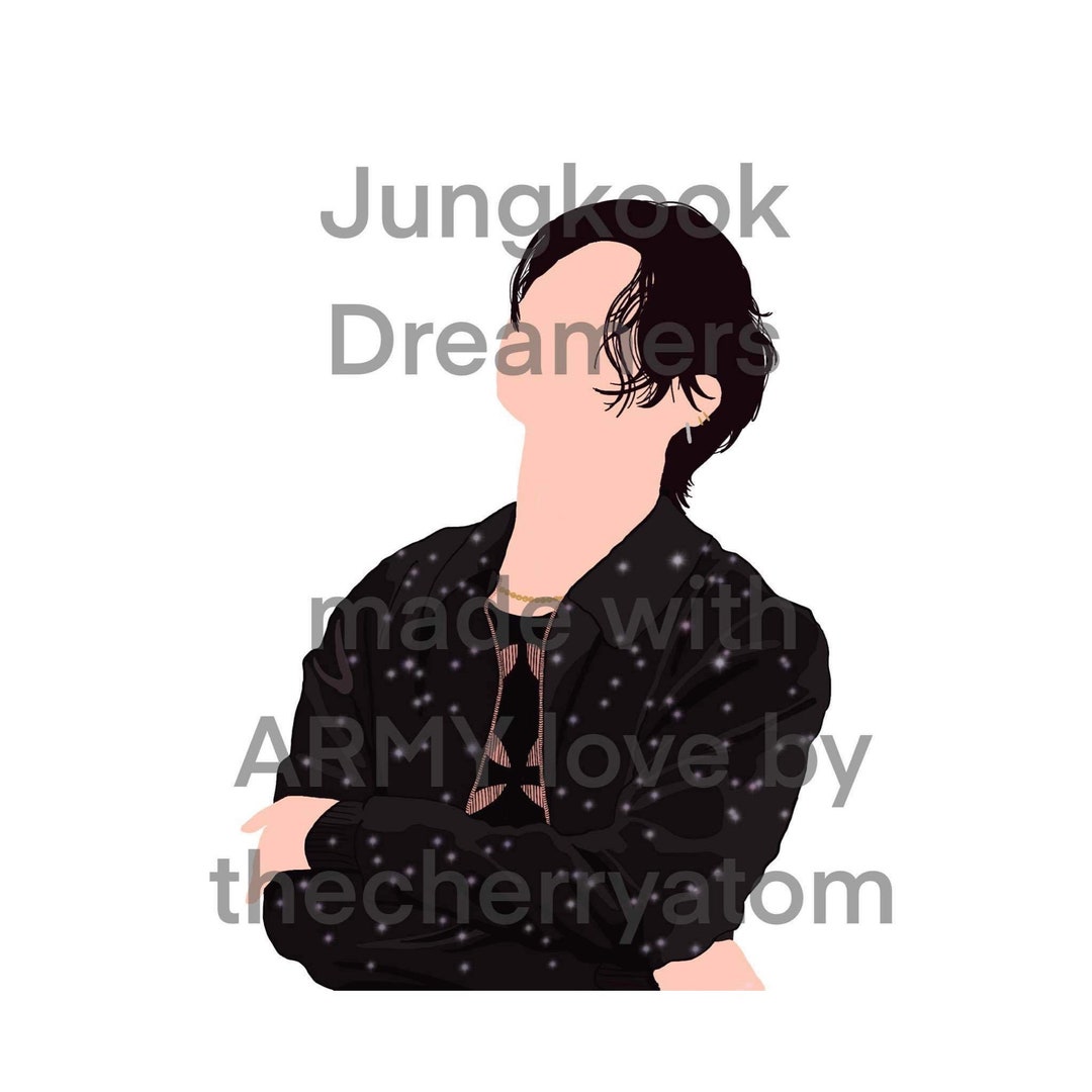 Downloadable: BTS Jungkook Dreamers Faceless Portrait 5x6 JPG PNG - Etsy