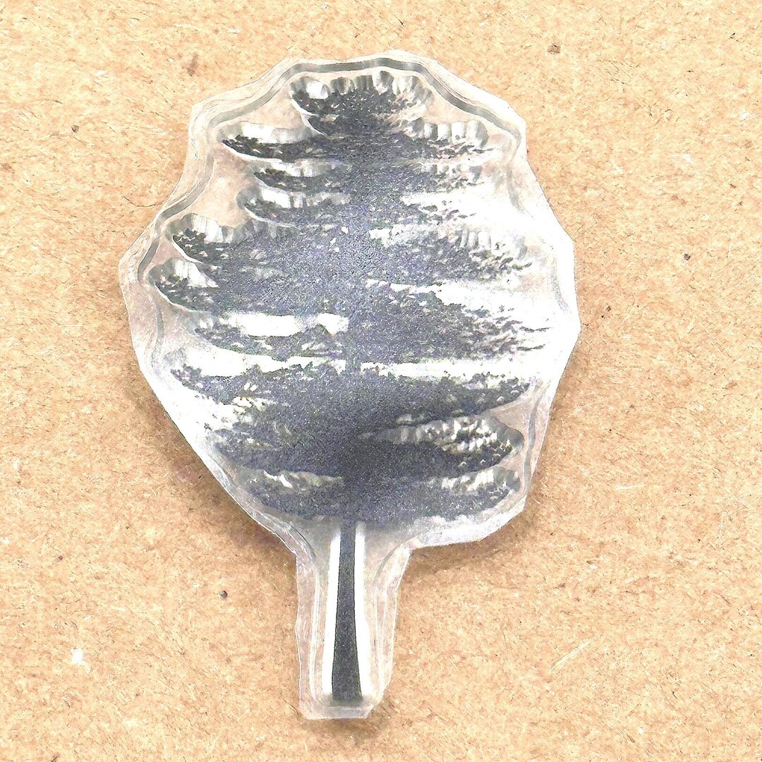 Tree Stamp, Paper Crafts, Fairy Tree Stamp, Forest Stamp, Nature Stamp ...