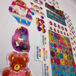 Lisa Frank 100 Plus Mini Stickers, Lisa Frank Party Decor, Lisa Frank ...