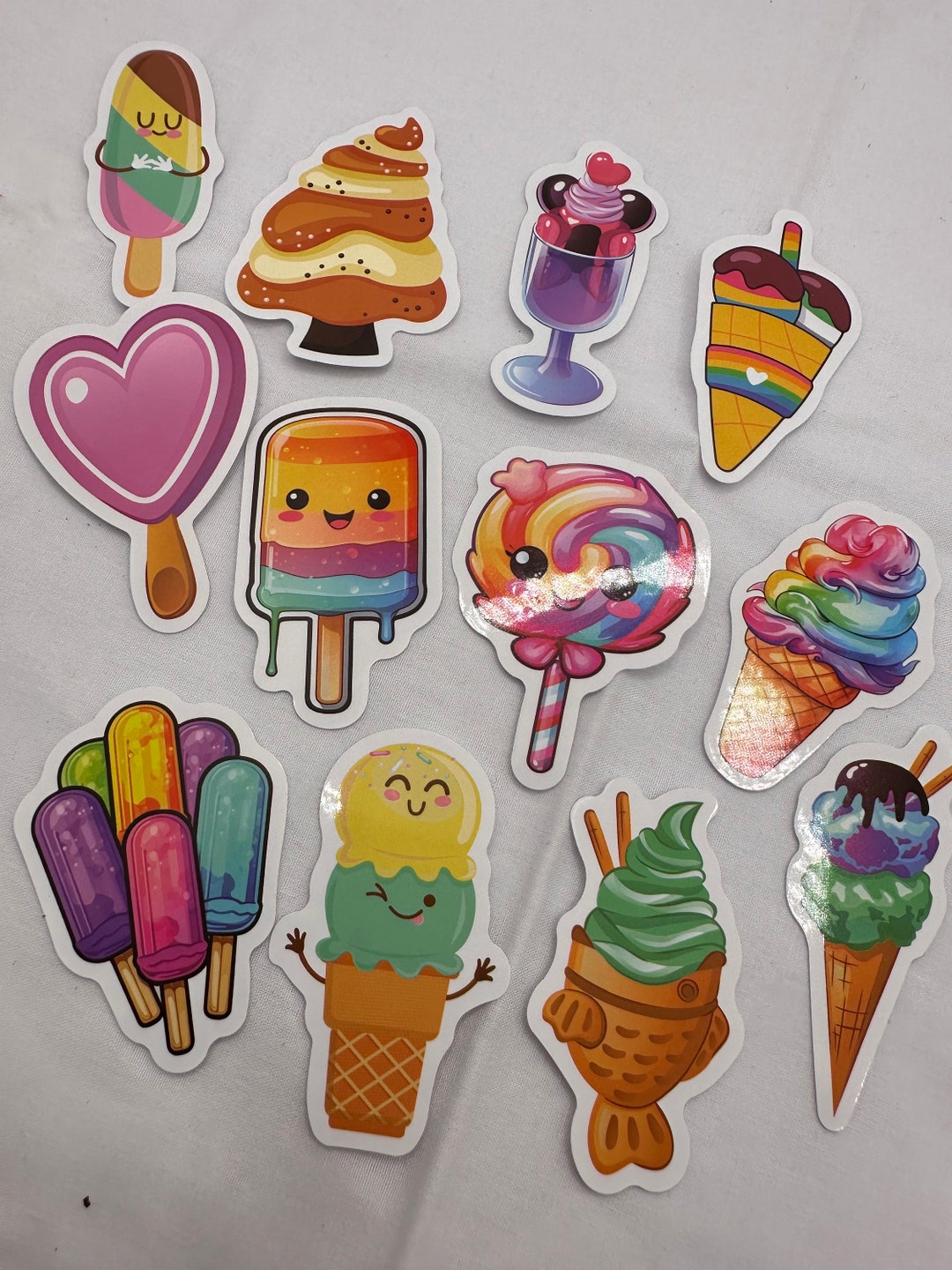 Cute Kawaii Sticker Grab Bag Kawaii Themed Stickers, Sticker Flakes ...