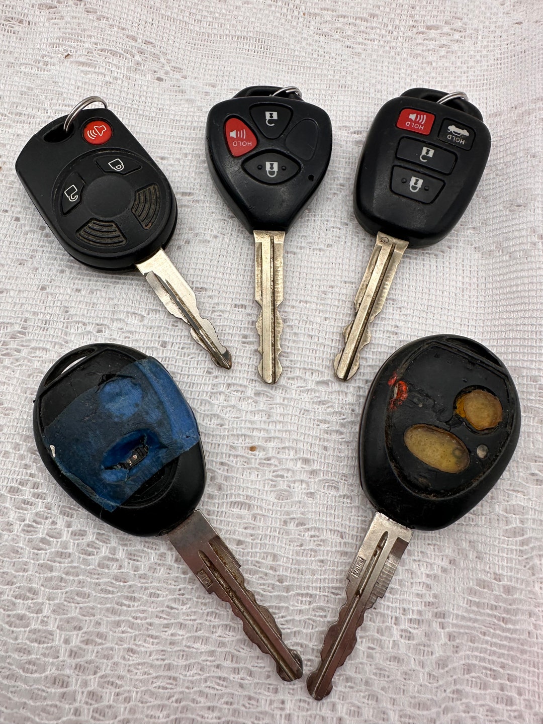 Key Fobs Keys Grab Bag, Small Vintage Keys, Steampunk, Antique Keys ...